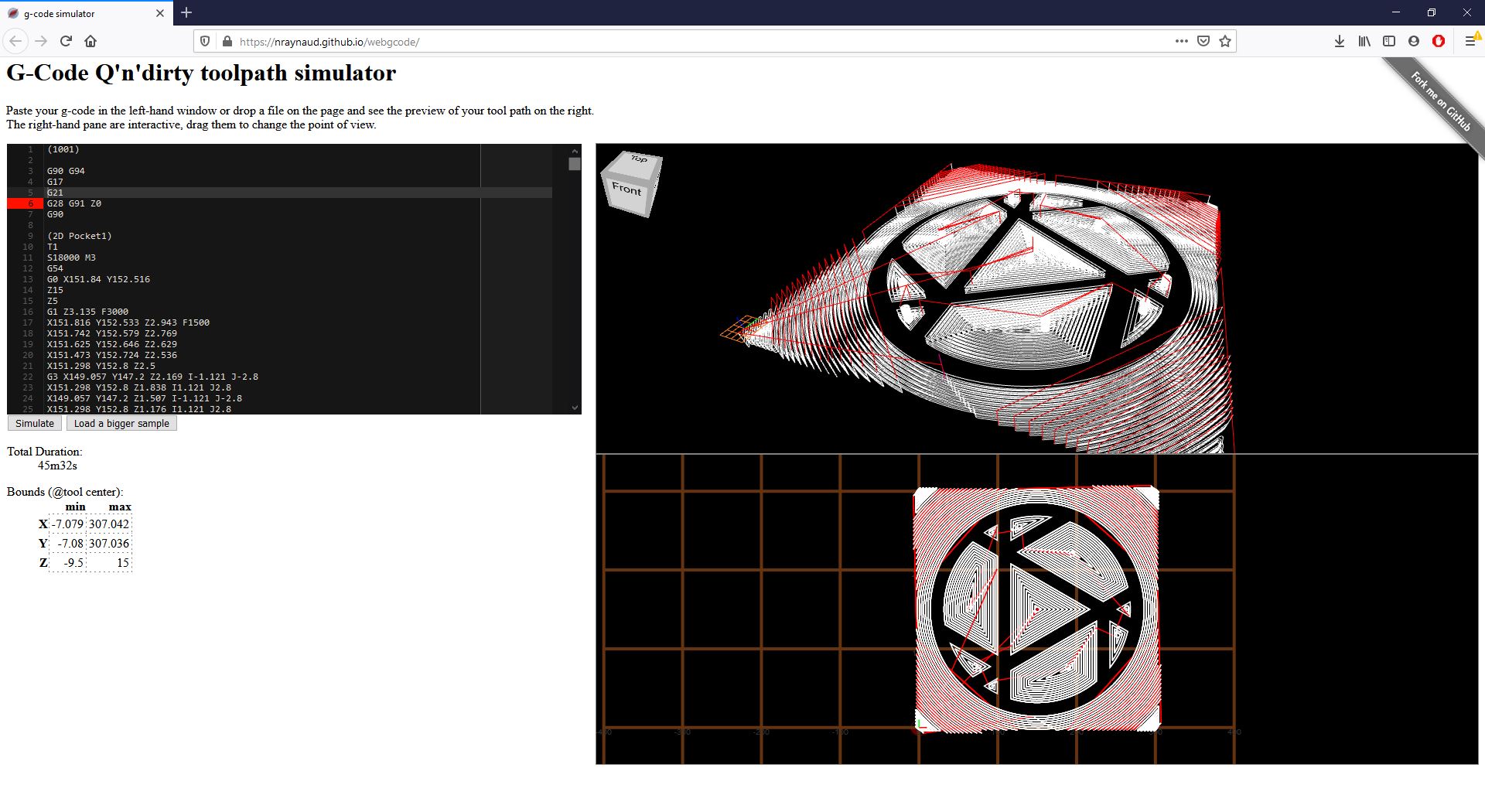 Visualizers - LongMill MK2 CNC