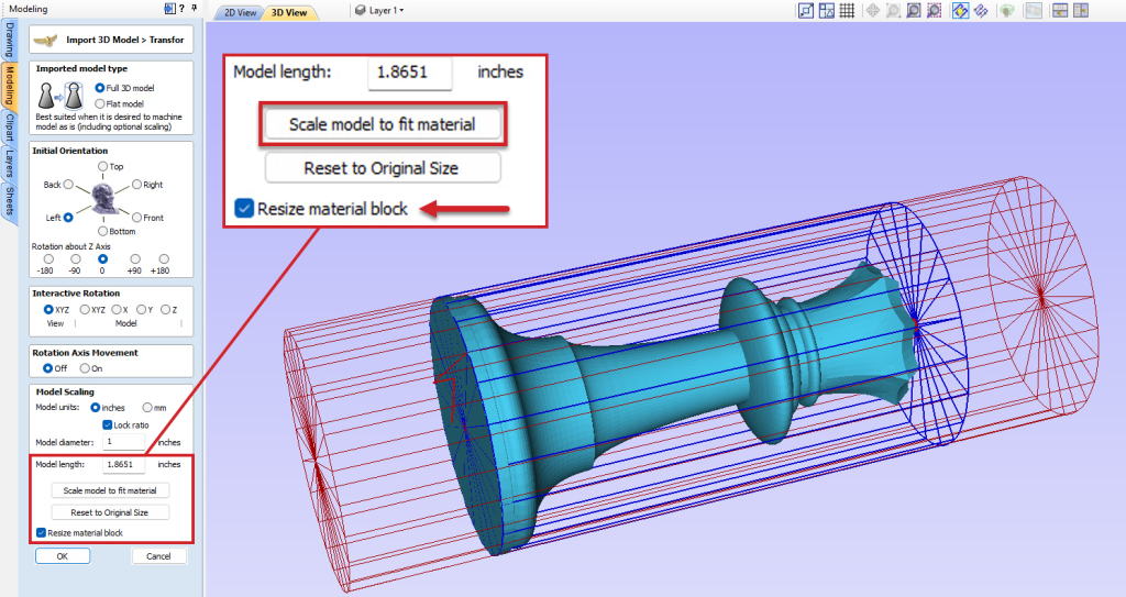 Your First Project - Vortex Rotary Axis