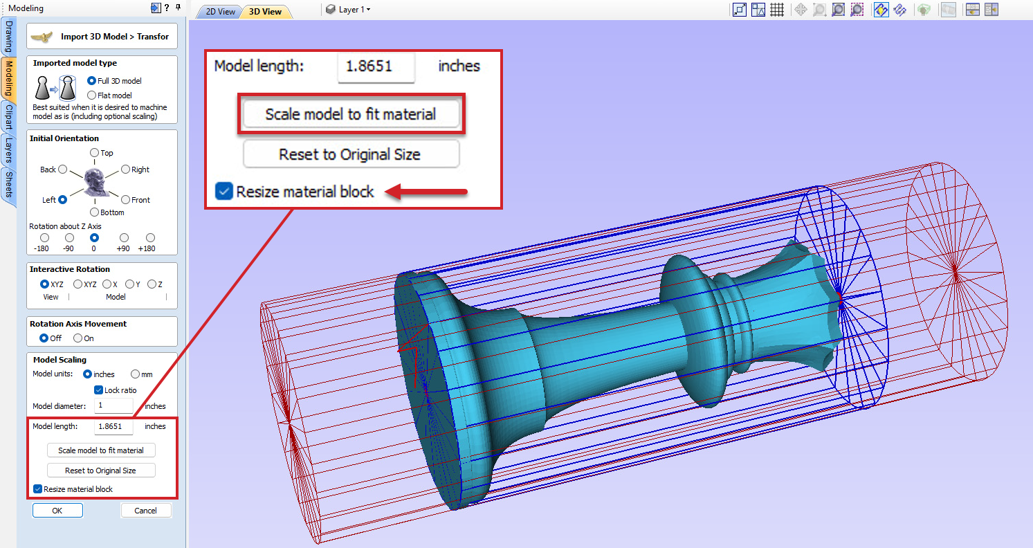Your First Project - Vortex Rotary Axis