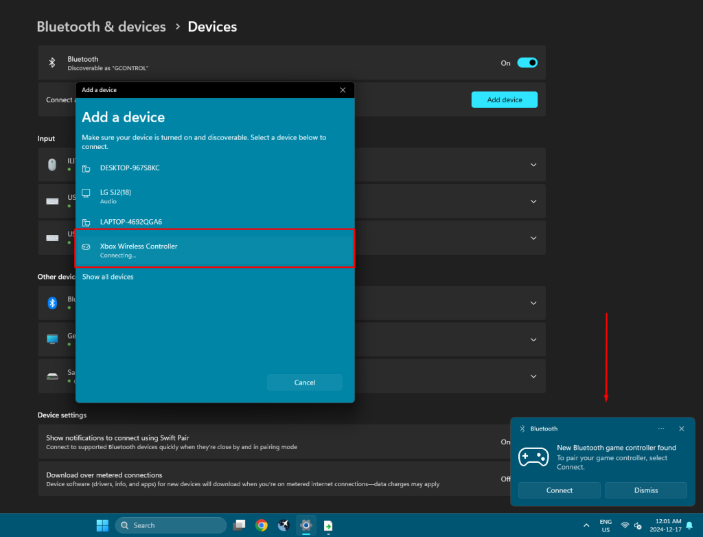 Setup and Customizations - gControl