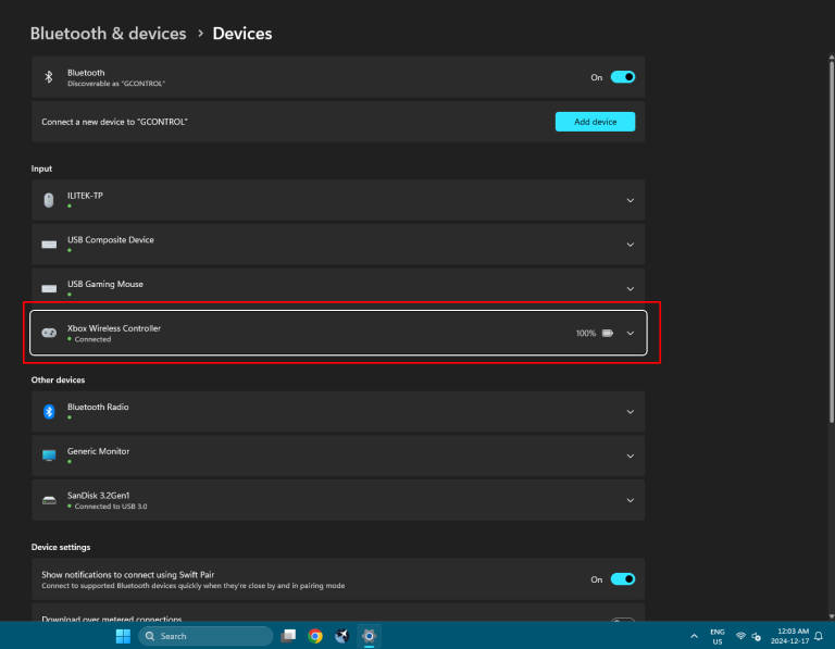 Setup and Customizations - gControl