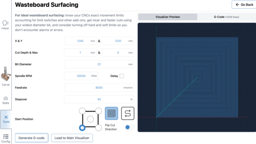 11. Surfacing Wasteboard 🟫 - AltMill CNC